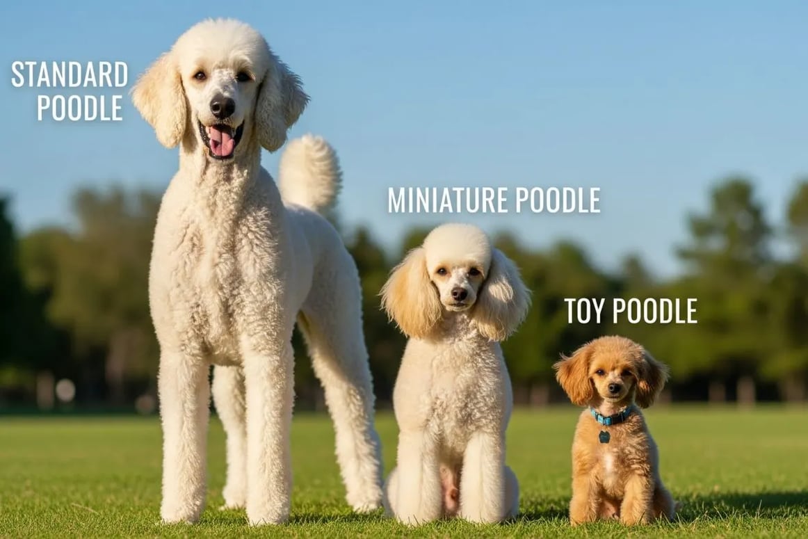 miniature poodle types